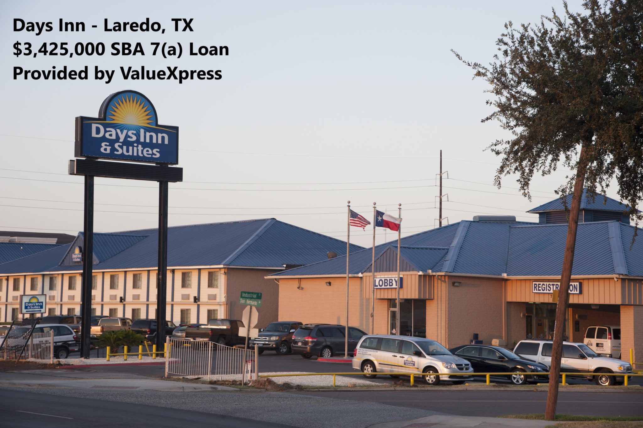 Days Inn & Suites by Wyndham Laredo - $3,425,000 SBA 7(a) Loan ...